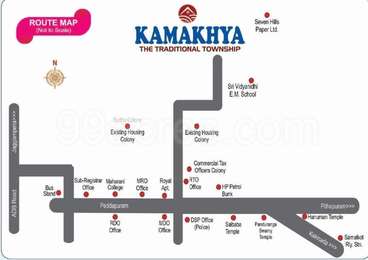 Prakruti Avenues Prakruti Kamyakhya Map - Peddapuram, East Godavari ...