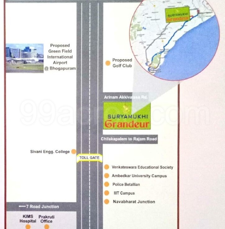 Prakruti Suryamukhi Srikakulam, Etcherla | Price List & Brochure, Floor ...