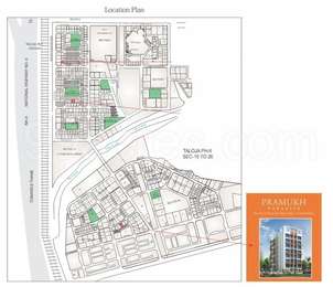 Pramukh Developers Mumbai Pramukh Paradise Map - Taloja, Navi Mumbai ...