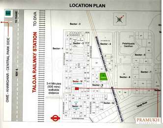 Pramukh Developers Mumbai Pramukh Residency Map - Taloja Panchanand ...