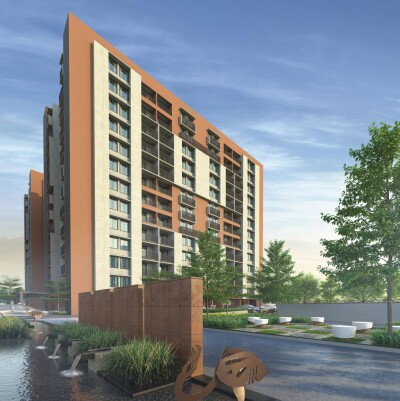 2 BHK / Bedroom Apartment / Flat for rent in Pramukh Aura Chala Vapi ...