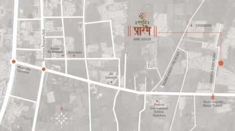 Pranav Buildtech Vadodara Pranav Samruddhi Prarambh Map - Waghodia Road ...