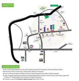 Residential land / Plot for sale in Praneeth Pranav Leaf Mallampet ...