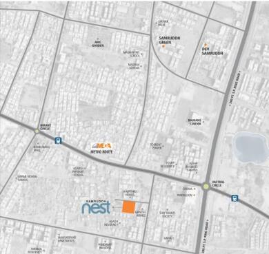 Pransi Corporation Pransi Samruddh Nest Map - Vastral, Ahmedabad ...