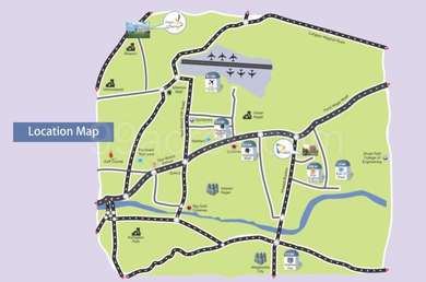 Prasun Homes Prasun Loreto Map - Kharadi, Pune Location Map