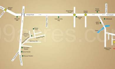 Prathamesh Developers Promoters Prathamesh Suman Woodsville Map ...