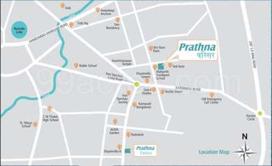 Prathna Buildcon Builders Prathna Parisar Map - Nava Naroda, Ahmedabad ...