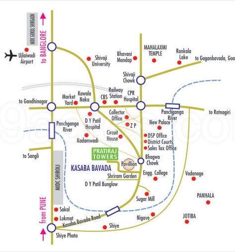 Pratik Pratiraj Towers Kolhapur, Kasaba Bawada Resale Price List ...