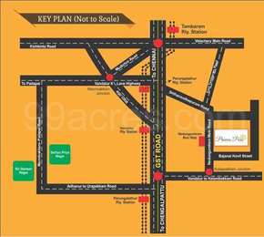 Praveen Property Developers Praveen Park Map - Perungalathur, Chennai ...