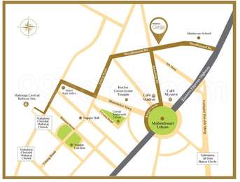Prem Group Prem Girija Map - Matunga East, Mumbai South Location Map