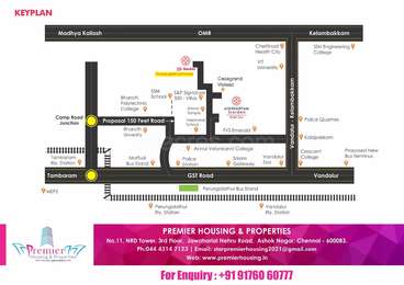 Premier Housing and Properties Premier JJS Garden Map - Perungalathur ...