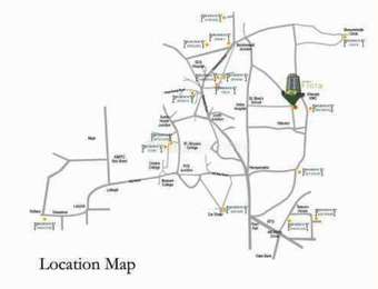 Presidency Homes And Infrastructures Builders Presidency Flora Map ...