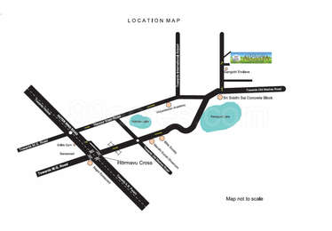 Prestige Group Prestige Augusta Golf Village Map - Kothanur, Near ...