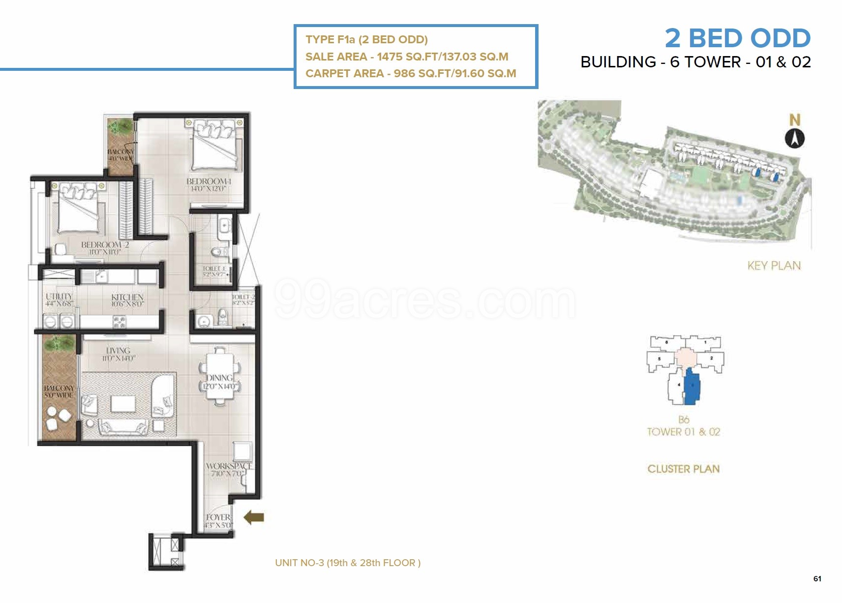 Meridian Park The Prestige City Master Plan Project Layout