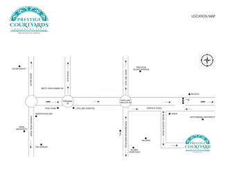 Prestige Group Prestige Courtyards Map - Sholinganallur, Chennai ...