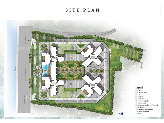 Prestige Ocean Pearl West Hill, Calicut | Price List & Brochure, Floor ...