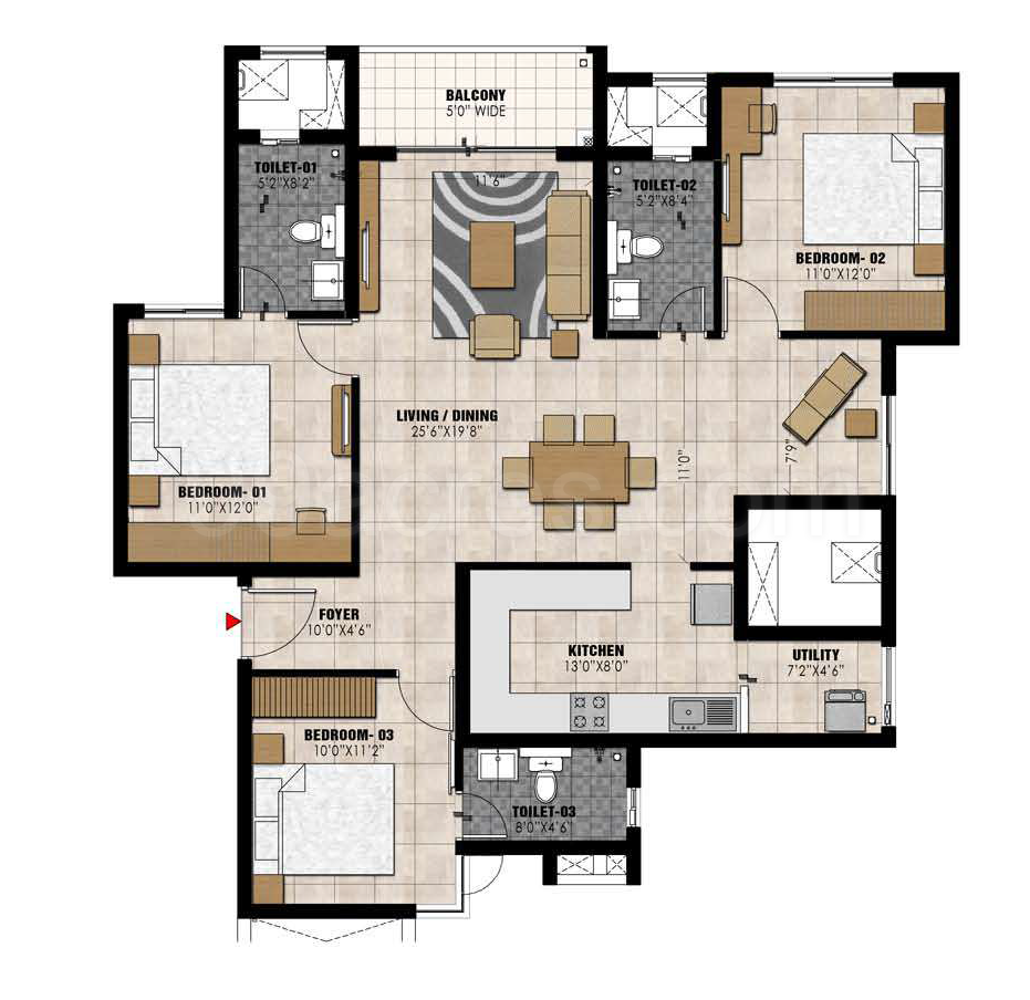 Prestige Group Prestige Willow Tree Floor Plan - Prestige Willow Tree ...
