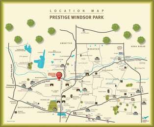 Prestige Group Prestige Windsor Park Map - Vanagaram, Chennai West ...
