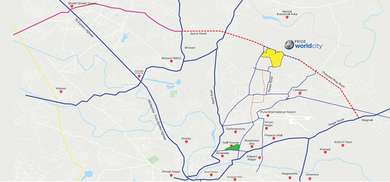 Pride Group Pride Manhattan Map - Lohegaon, Pune Location Map