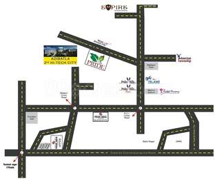 Pride India Builders The Pride Extension Map - Balapur, Hyderabad ...