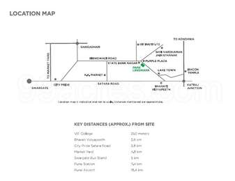 Pride Purple Group Pride Purple Park Landmark Map - Bibwewadi, Pune ...