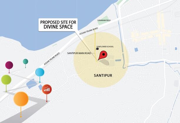 Divine Space Santipur, Guwahati | Price List & Brochure, Floor Plan ...