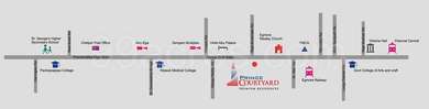 Prince Foundations Prince Courtyard Map - Egmore, Chennai Location Map