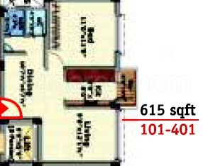 3 BHK / Bedroom Apartment / Flat for rent in Prince Village Phase 1 ...