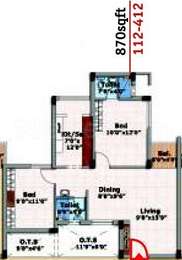 3 BHK Apartment / Flat for sale in Prince Village Phase 1 Tondiarpet ...