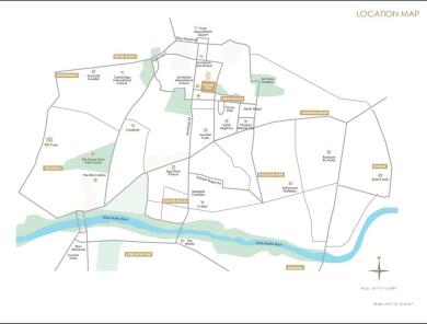 Pristine Properties Pristine Kyra Map - Viman Nagar, Pune Location Map