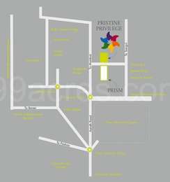 Pristine Properties Pristine Privilege Map - Aundh, Pune Location Map