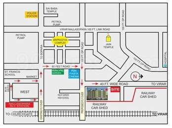 Prithvi Group Prithvi Sai Deep Map - Golani Naka, Mumbai Location Map