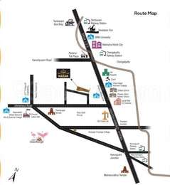 Priya Constructions Priyas VSR Nagar Map - Chengalpattu, Chennai South ...