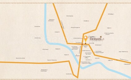 PRM Begraj Group PRM Bonani Map - Khagrabari, Cooch Behar Location Map