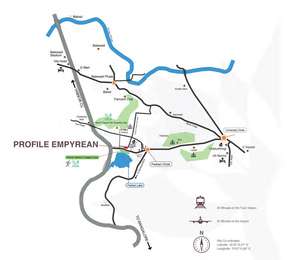 Profile Properties Profile Empyrean Map - Pashan, Pune Location Map