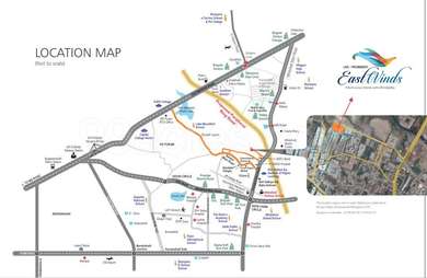 Prominent Homes Bangalore LNS Prominent East Winds Map - Kumbena ...