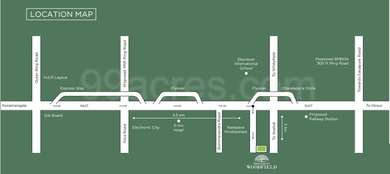 Provident Housing Provident Woodfield Map - Kachanayakanahalli ...