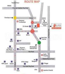 Icon Homz and PSR PSR Icon Valley Map - Suragajakkanahalli, Bangalore ...