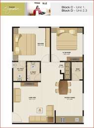 3 BHK / Bedroom Apartment / Flat for rent in PSY Pramukh Signature ...