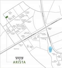 PSY Group Builders PSY Pramukh Arista Map - Uvarsad, Gandhinagar ...