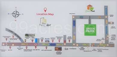 Pupun Land Developers Pupun Green Park Map - Amtala, Kolkata South ...