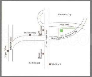 Purnima Constructions Bangalore Purnima Classic Map - Pragathi Nagar ...