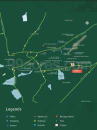 Purva Land Purva Hibiscus Map - Singanallur, Coimbatore Location Map