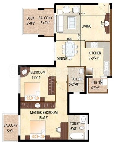 Puravankara Purva Highland Floor Plan - Purva Highland Mallasandra ...
