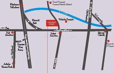 Pushkar Gruh Nirman Builders Pushkar Dham Map - Khopoli, Mumbai Beyond ...