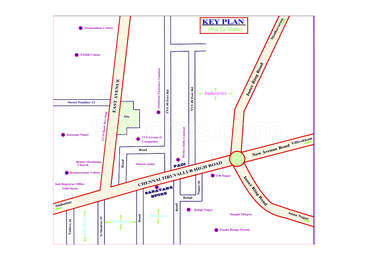 Pushkar Properties Pushkars Swastik Square Map - Korattur, Chennai ...