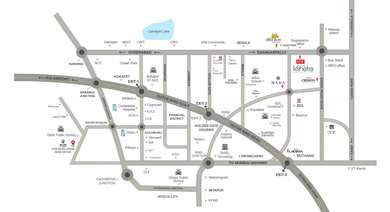 PVR Developers PVR Kshetra Map - Shankarpally, Hyderabad Location Map