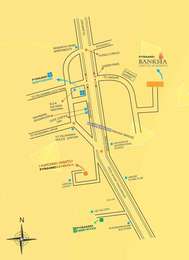 Pyramid Builders & Developers PYRAMID BANKSIA Map - Basaveshwara Nagar ...
