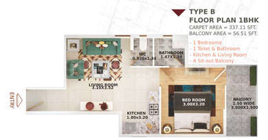 3 BHK Apartment / Flat for sale in Pyramid Altia Sector-70 Gurgaon ...