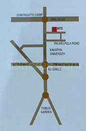 Raaga Developers Raaga Sree Laxmi Nivas Map - Hanamkonda, Warangal ...